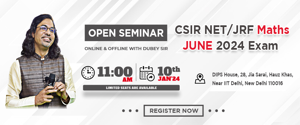 CSIR NET/JRF Mathematics Coaching | Online Live Classes | DIPS Academy